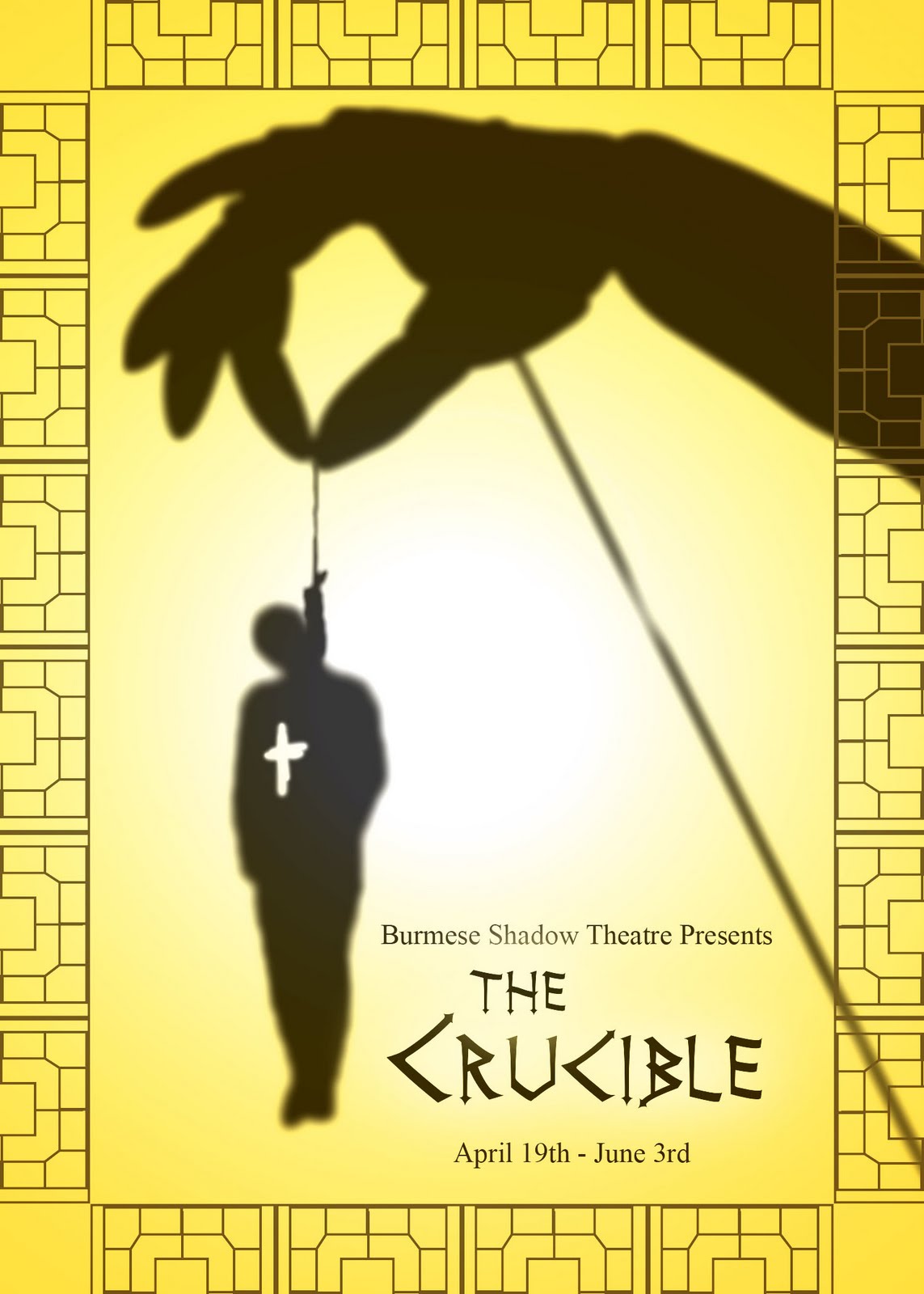 Patrick Doss: The Crucible Poster