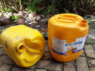 Atuk: PROJEK DIY 3: GUNA SEMULA TONG RACUN