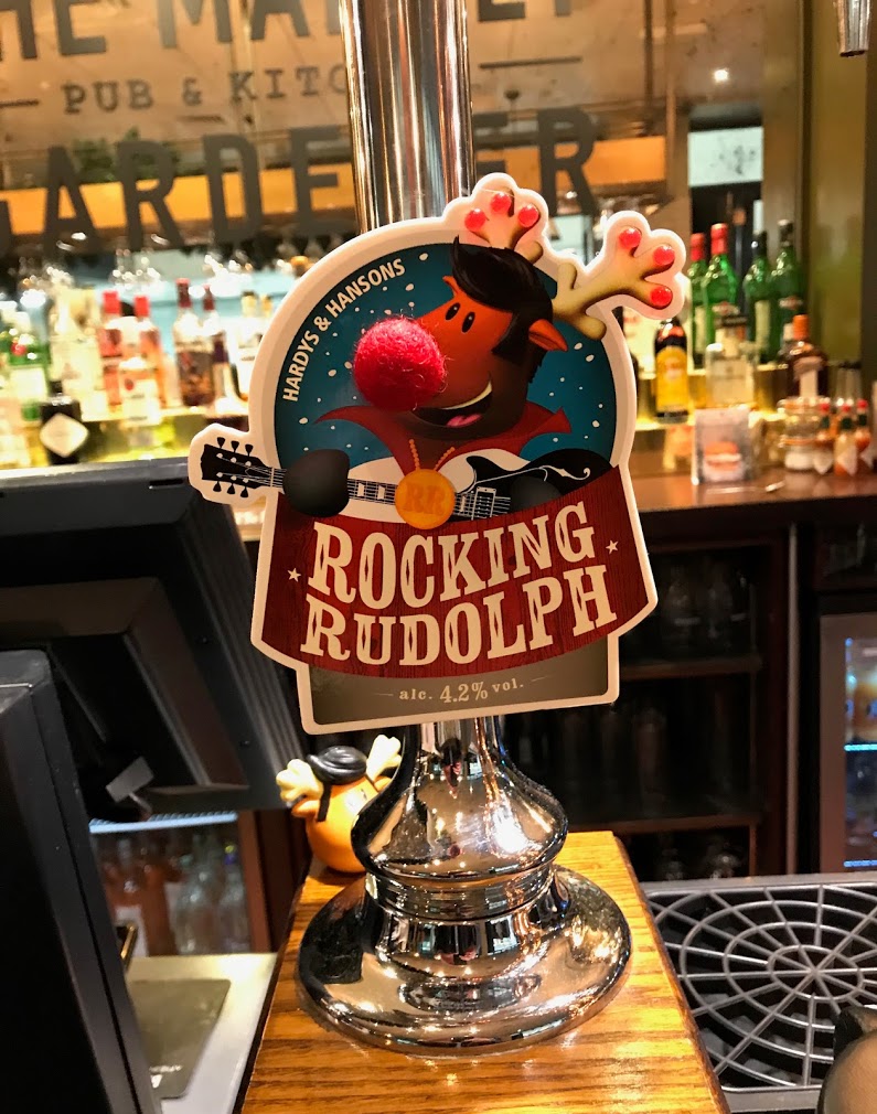 Arde arvioi: Hardys & Hansons Rocking Rudolph, cask ale