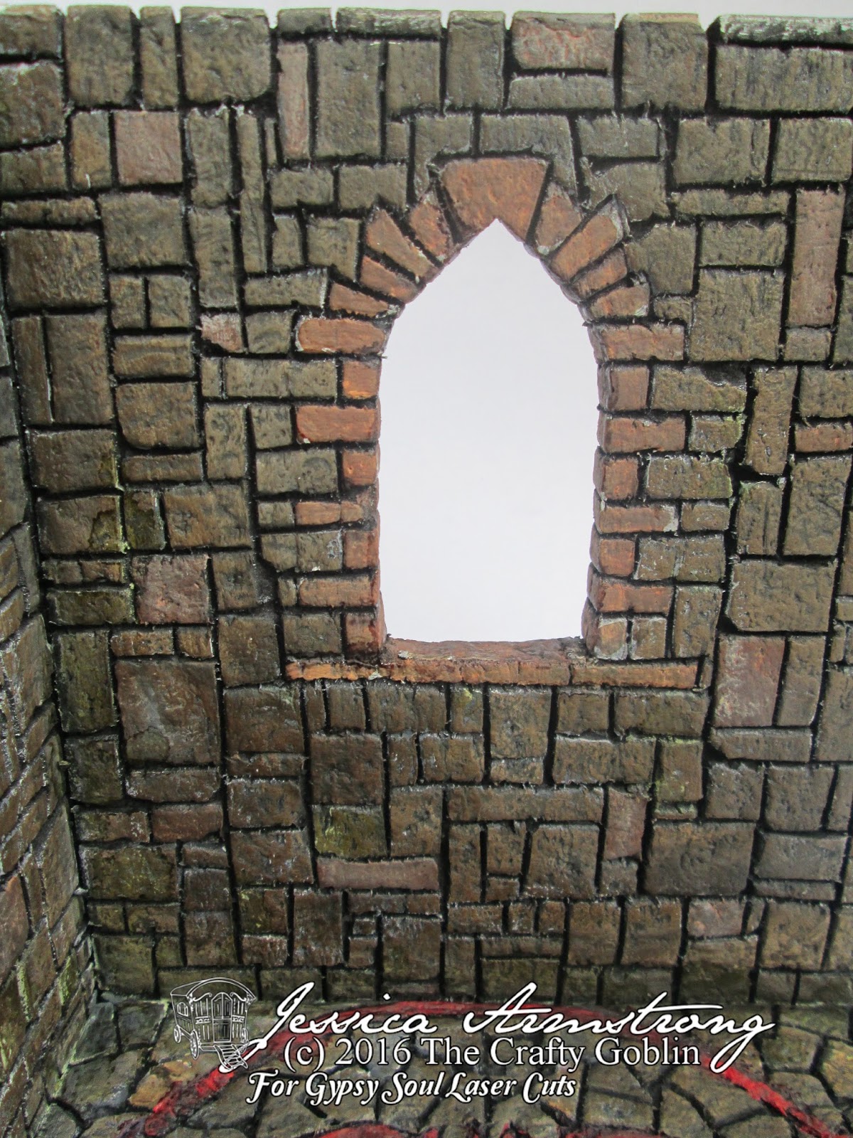 The Crafty Goblin: Tutorial: Medieval Room Box