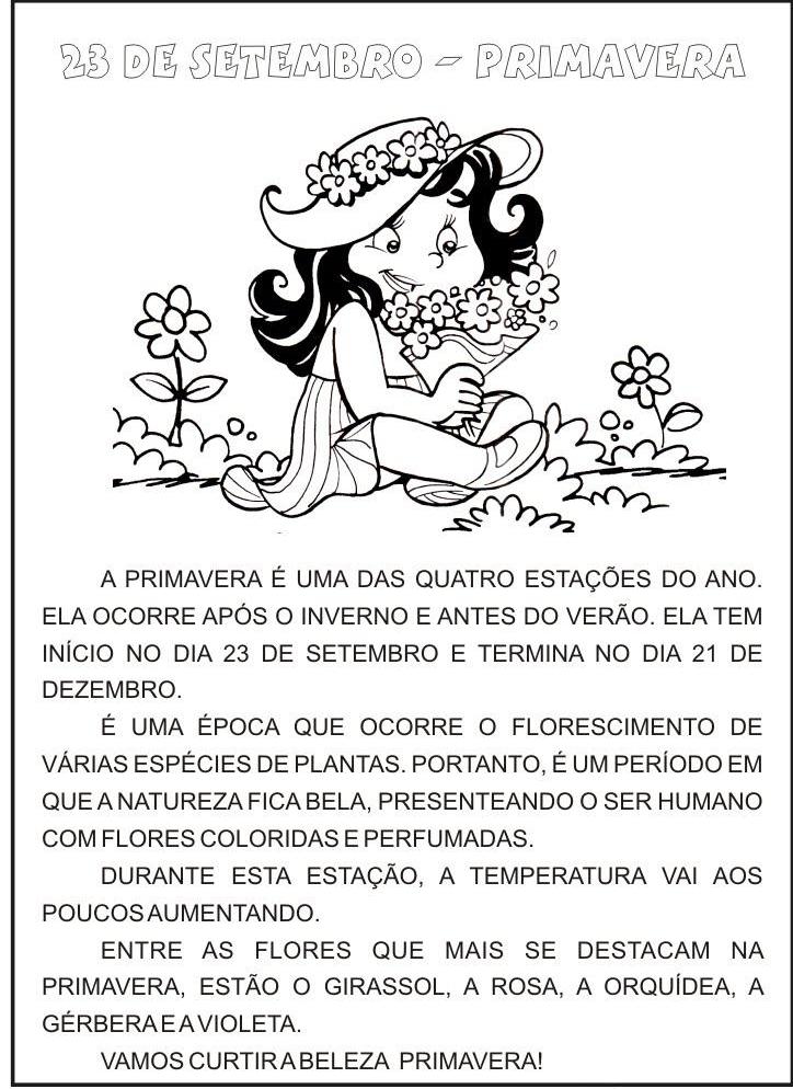 Espaço Alfaletrar: A PRIMAVERA CHEGOU!