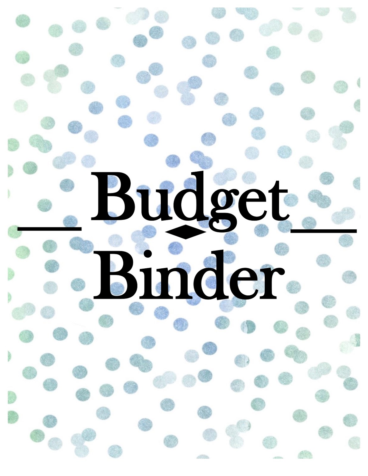 Budget Binder (WITH FREE PRINTABLES)