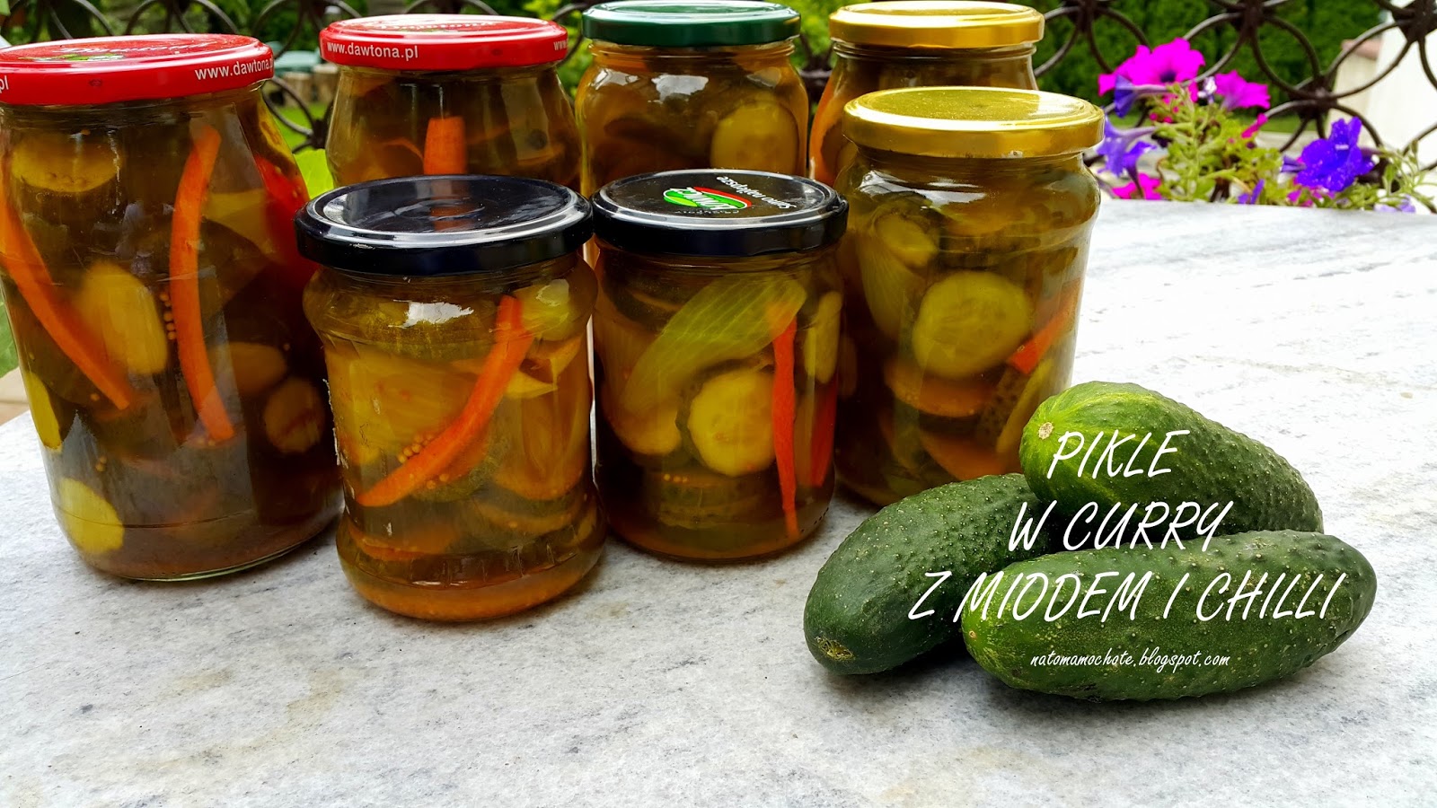Na To Mam Ochotę: Pikle w Curry z Miodem i Chilli