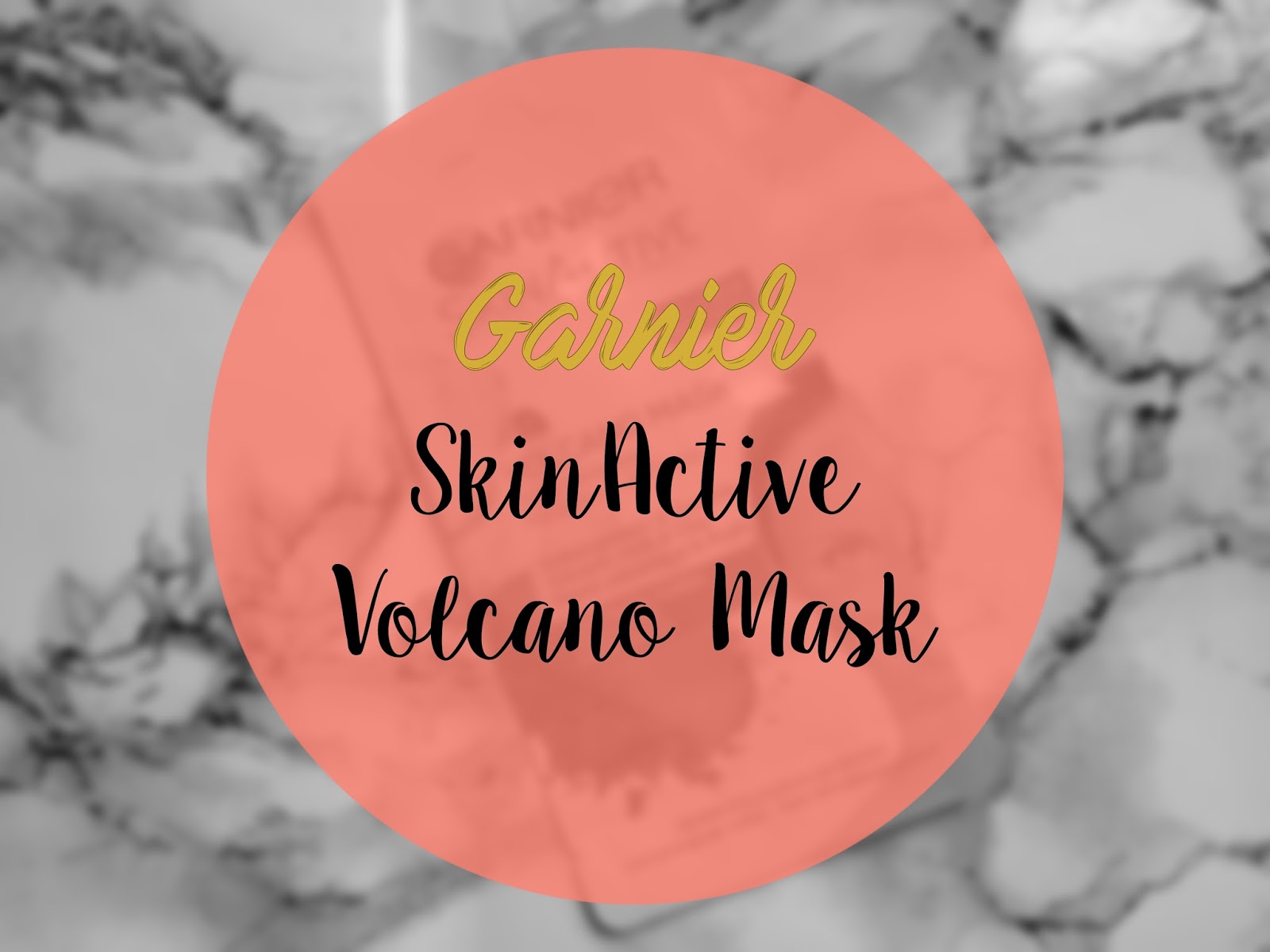 Garnier SkinActive Volcano Mask | Review - Anna