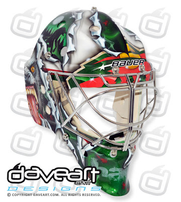 I Love Goalies!: Matt Hackett 2012-13 Mask