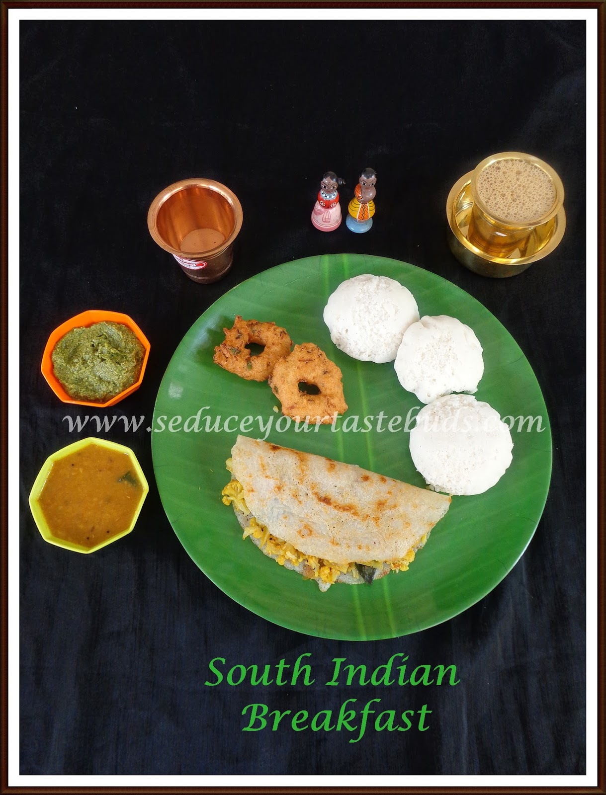 Simple South Indian[Tamil Nadu] Breakfast Platter - Seduce Your ...