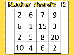 Maths Teaching Ideas: Boggle
