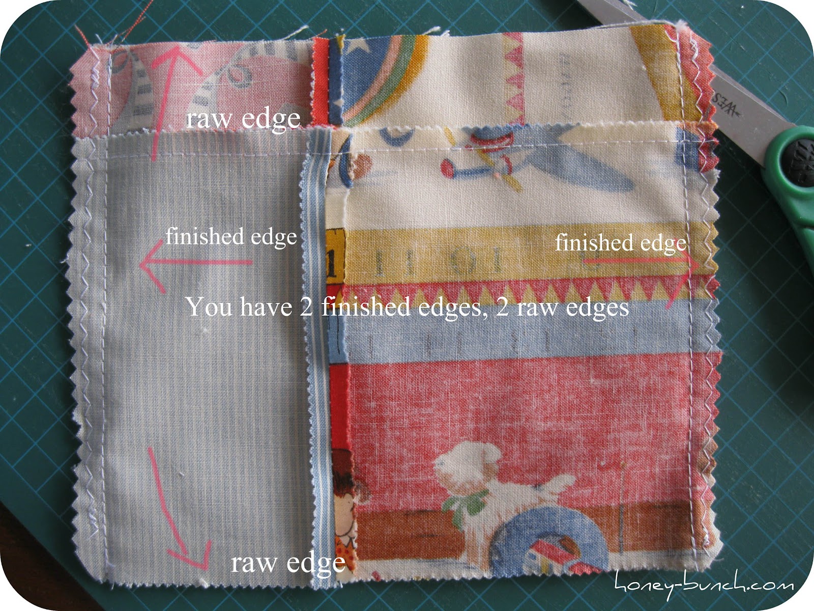 the honeybunch home companion: Tutorial: Patchwork Tissue Holder