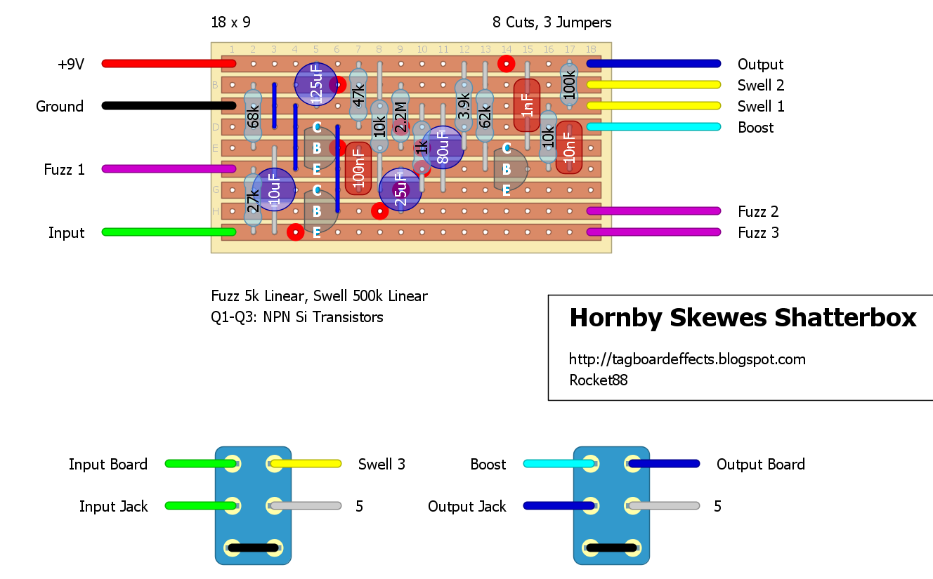 Guitar FX Layouts: Hornby Skewes Shatterbox