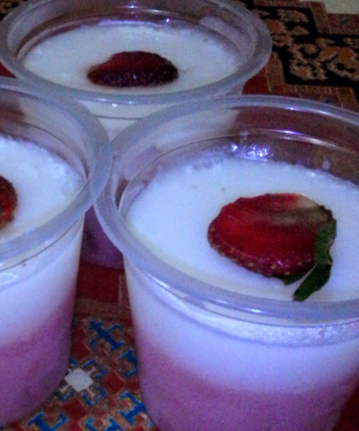 Dapur aneka puding dan snack: Puding Cup Ultah Anak