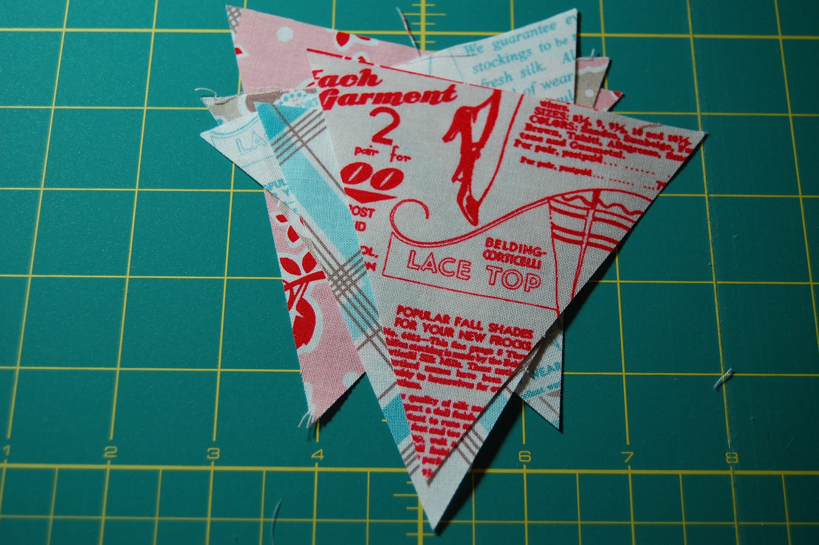 In Stitches: A Tutorial for How to Sew Mini Bunting