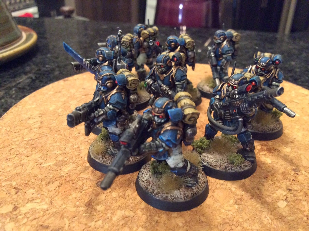 Fawcett Avenue Conscripts: Tempestus Scions - Full Squad