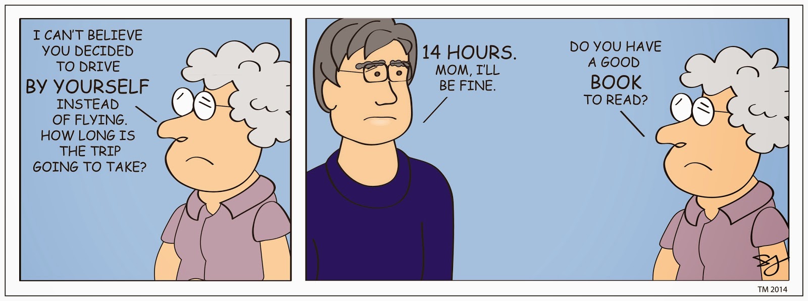 Senior Moments Comic Strip