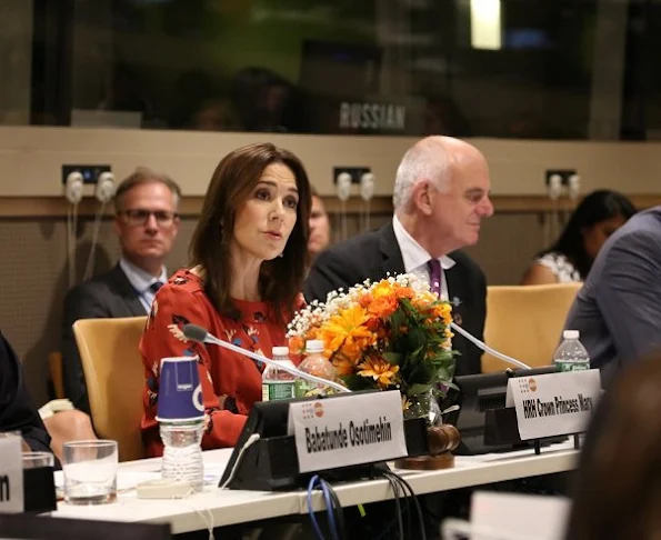 Crown Princess Mary's visit to New York. 2nd day