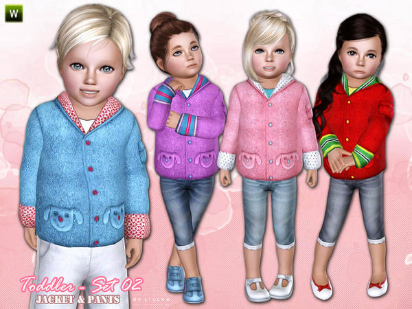 Custom Sims 3: Toddler - Set 02