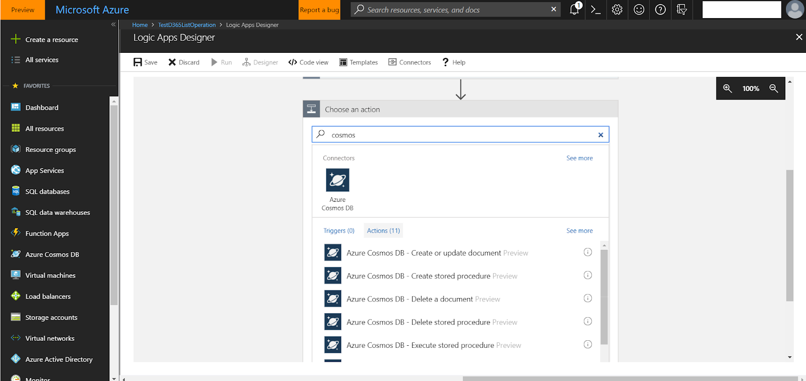 Deep Dive into Dynamics 365 & Azure Cosmos DB using Azure Logic Apps