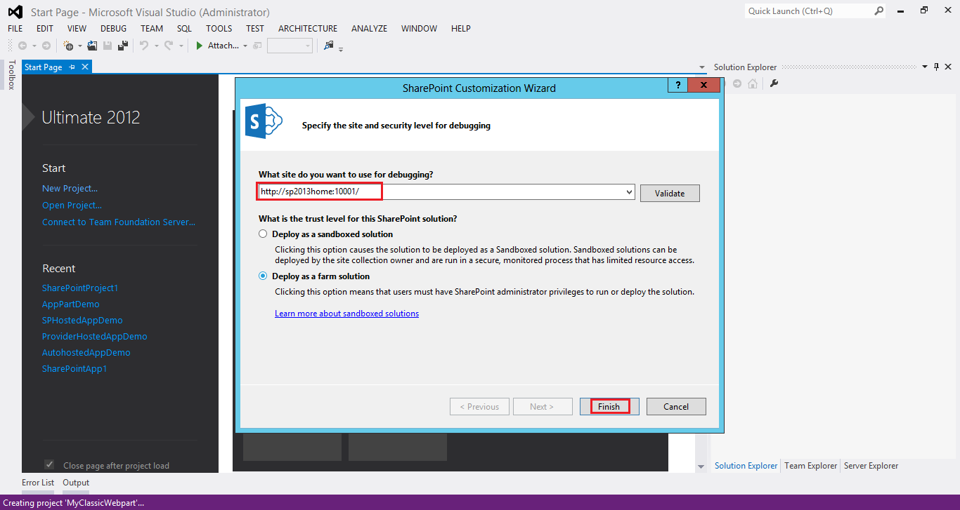 Neal Mukundan Sharepoint 2013 Creating A Classic Webpart
