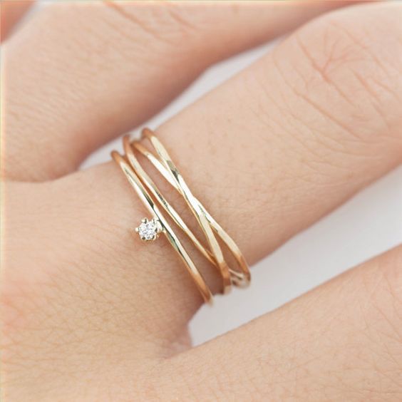 Fashion Flare♡♡: 7 Most Beautiful Simple And Delicate Rings