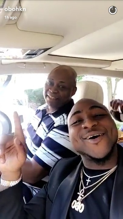 Davido And His Dad Celebrate His Birthday By Taking A Ride In New ...