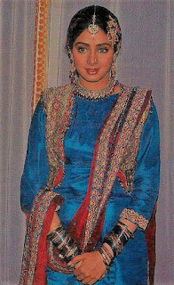 Sridevi: Sridevi in the Hindi costume drama Heer Ranjha (1992)