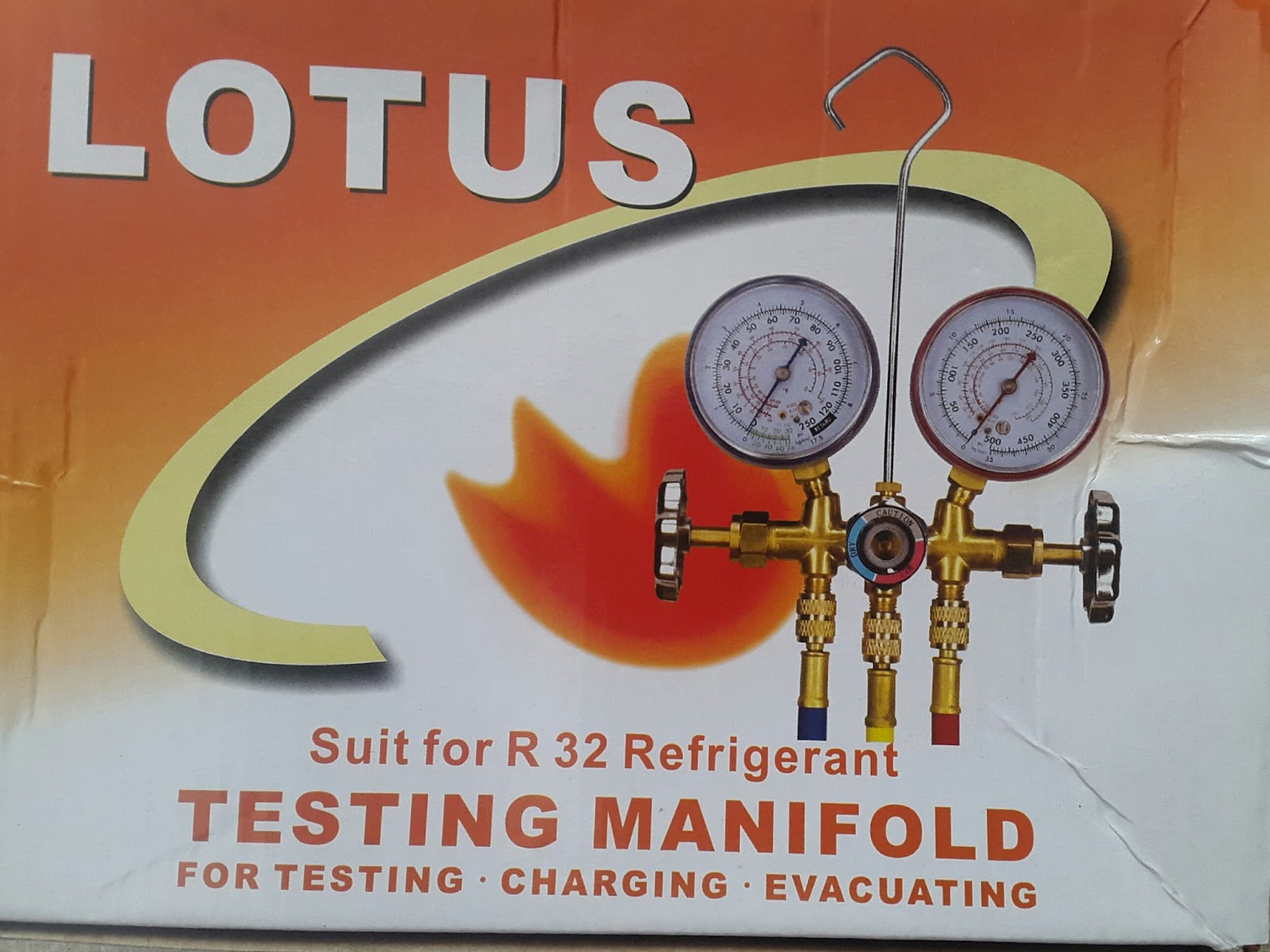 JUAL MANIFOLD GAUGE SET LOTUS R32 R22 R410A R134A R404A