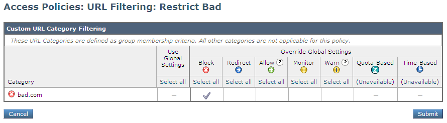 CCIE Security lab: WSA - Restricting Bad - 802101.com
