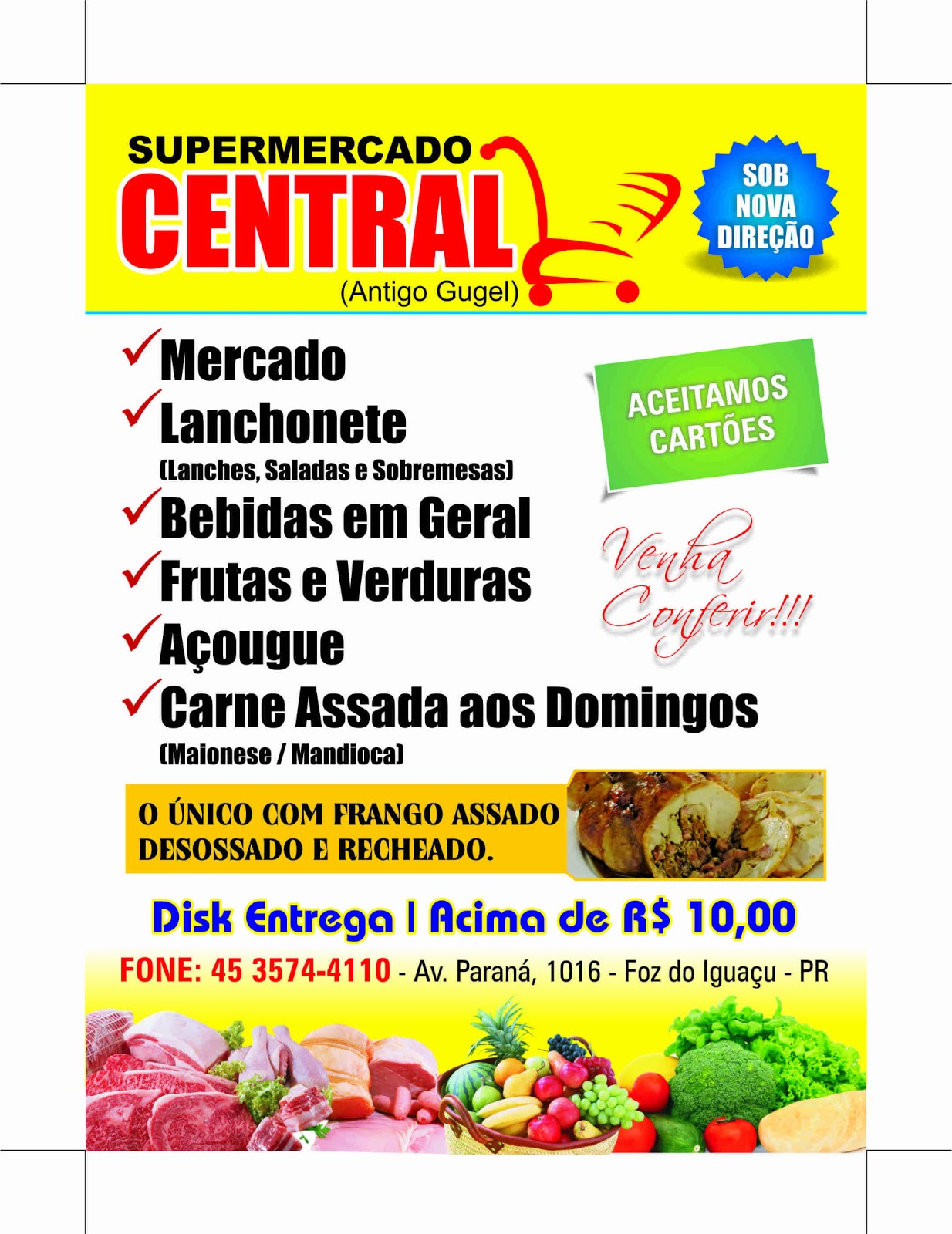 ARTE FINALISTA: MERCADO CENTRAL - Panfleto