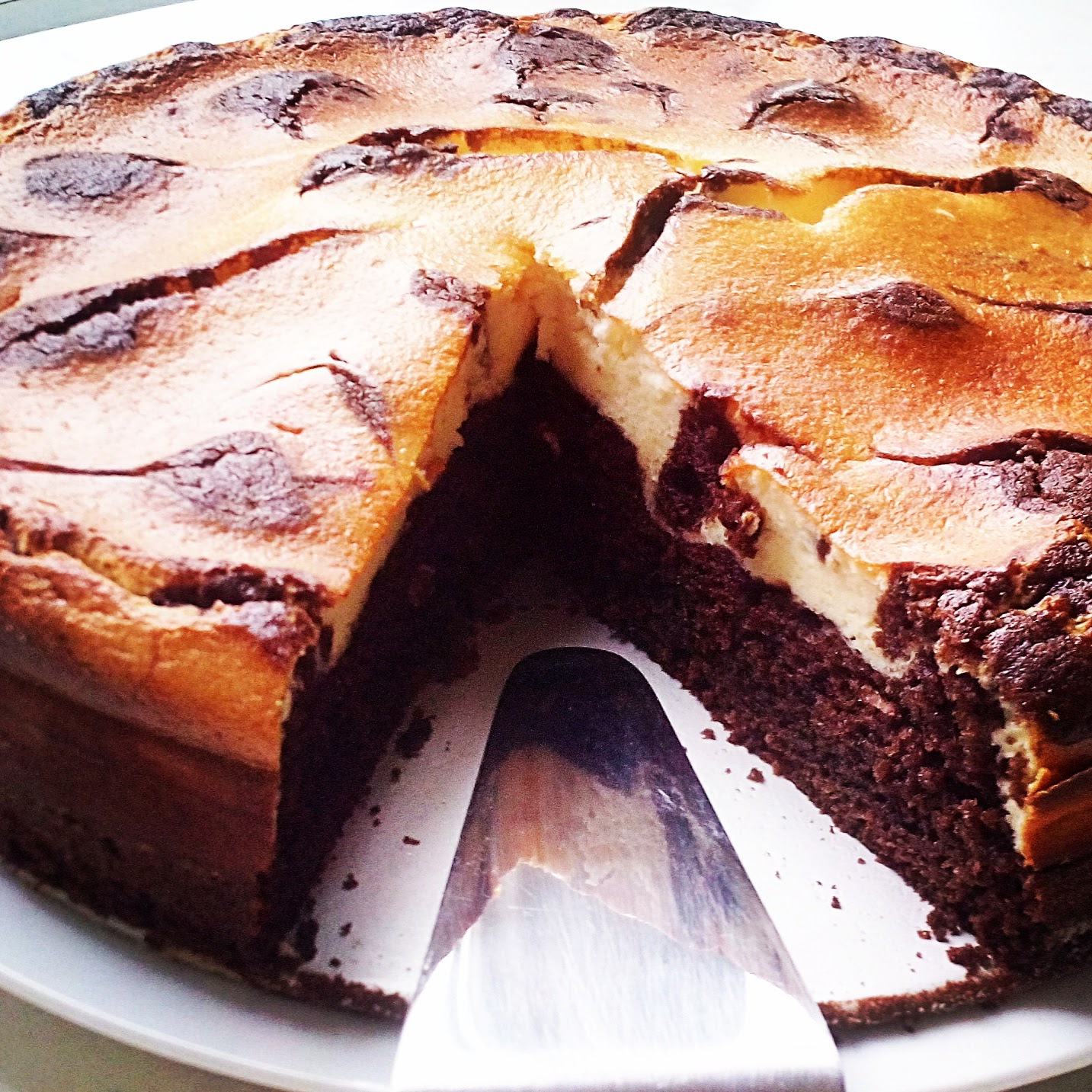 LABNELİ KEK (ya da altı browni üstü cheesecake:) - KÜBRA EMİR