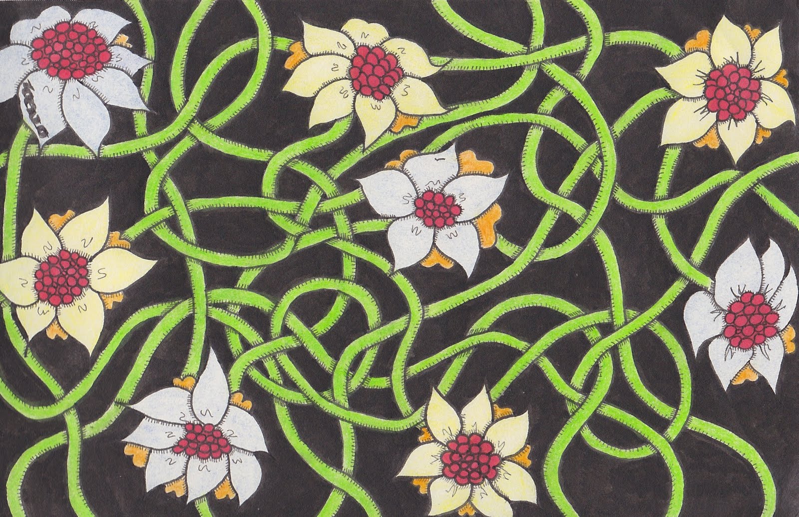 Vegetal draw: Méli-Mélo