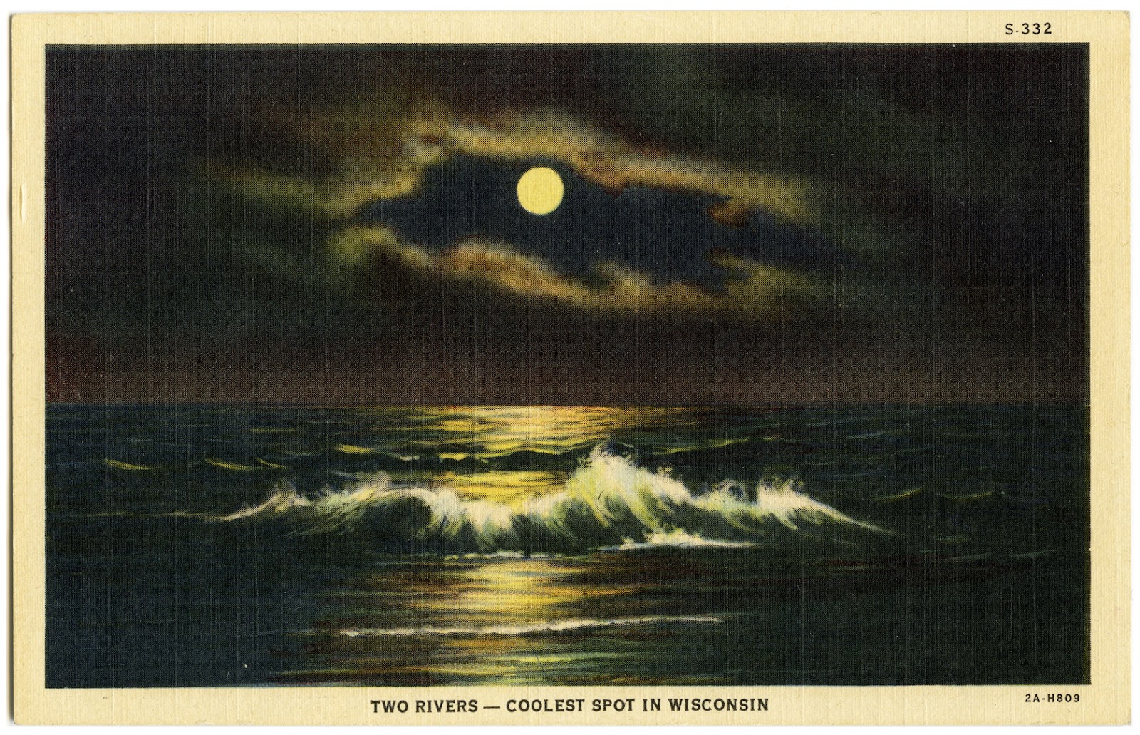 The Wisconsin Project: Moonlight on Lake Michigan, Manitowoc, WI