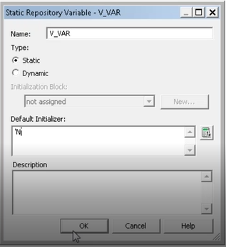 OBIEE: Variables Part1: Static and Dynamic Repository variable