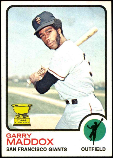 WHEN TOPPS HAD (BASE)BALLS!: A MISSED ROOKIE CUP: 1973 GARRY MADDOX