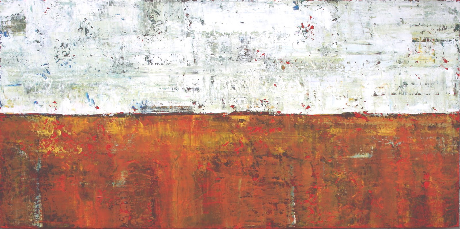 Sage Mountain Studio: Abstract Plains Painting - The Great Plains