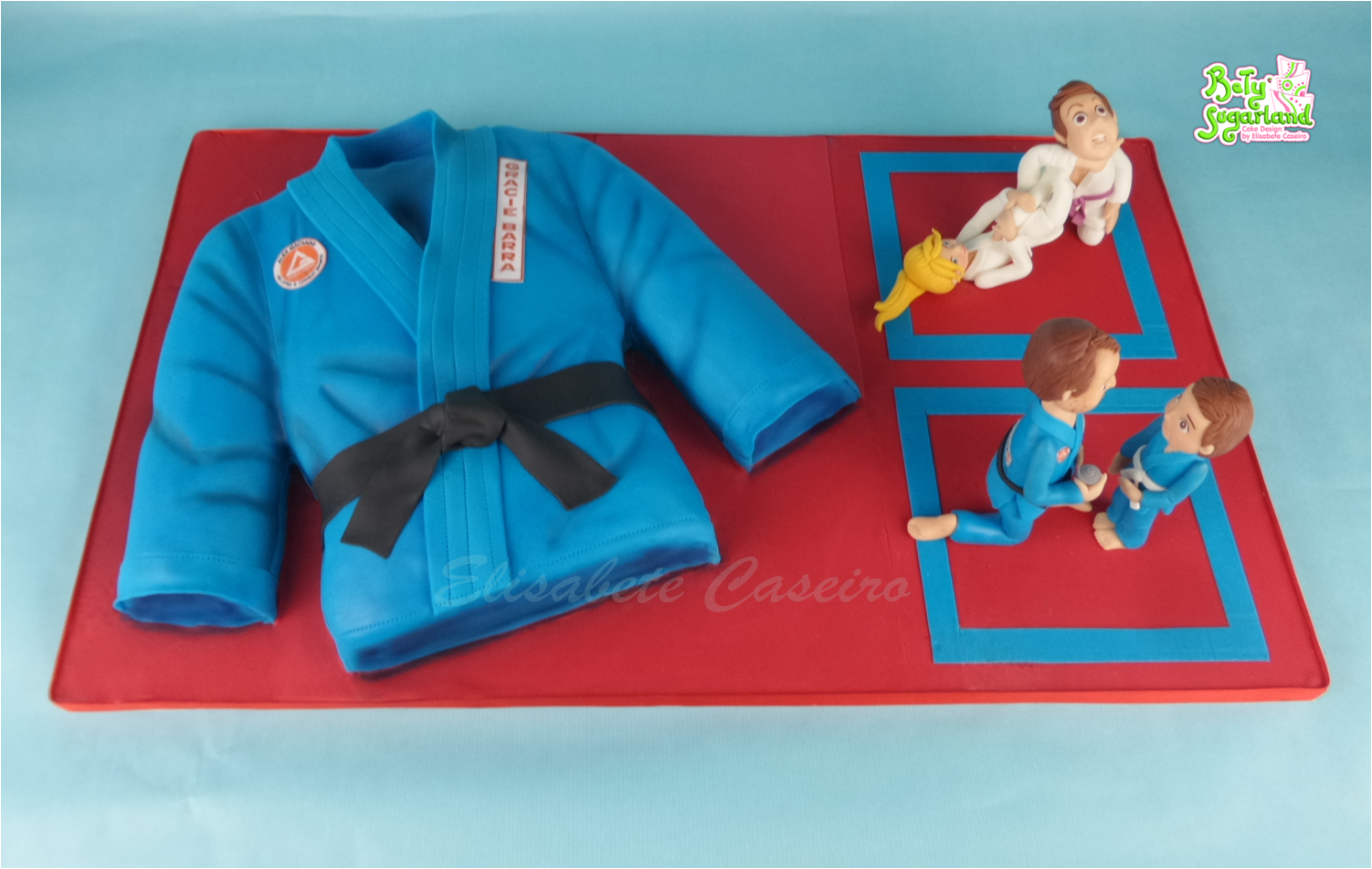 Bety' Sugarland - Cake Design by Elisabete Caseiro: Bolo Jiu Jitsu