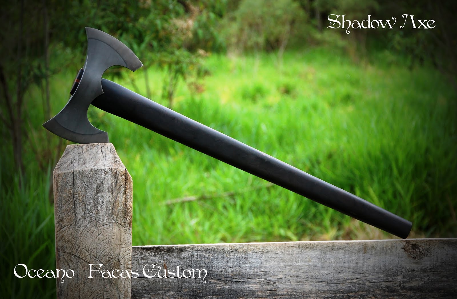 Oceano Facas Custom: Shadow Axe