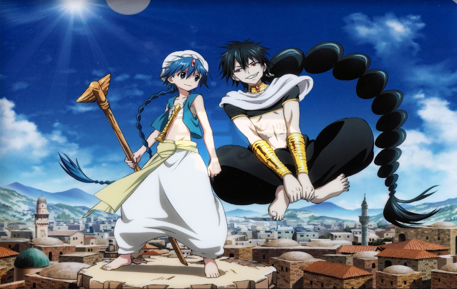Wallpaper Animes: Magi