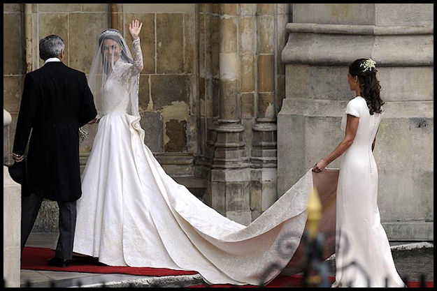 Princess Kate Middleton Wedding Dress
