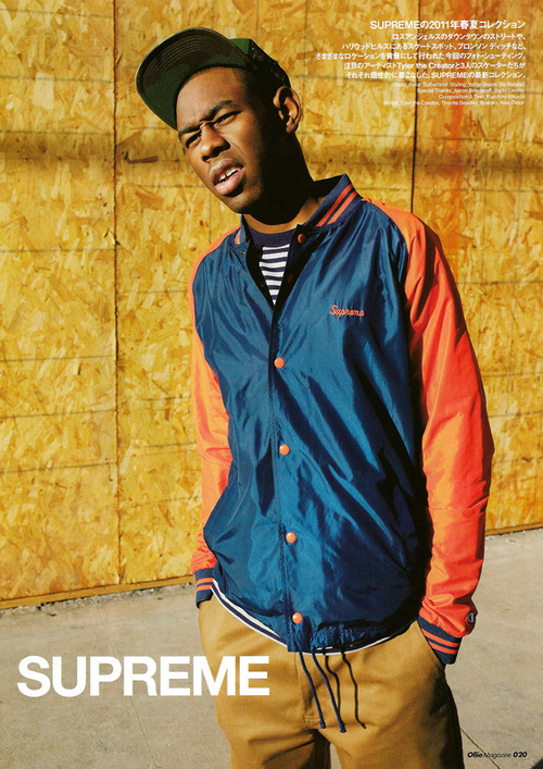 Tyler the Creator x Supreme. | Teenage Billionaire