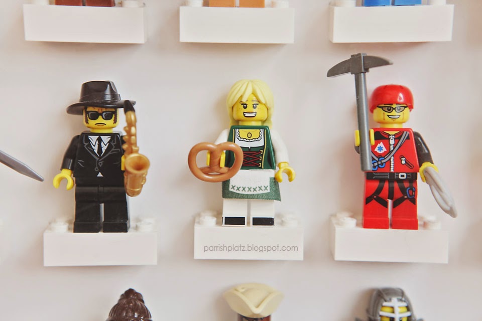 Parrish Platz: Lego Mini Figure Shadow Box