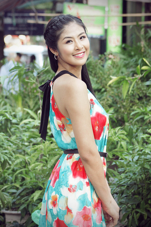 Ngoc Han radiant in the real life | Girl Xinh