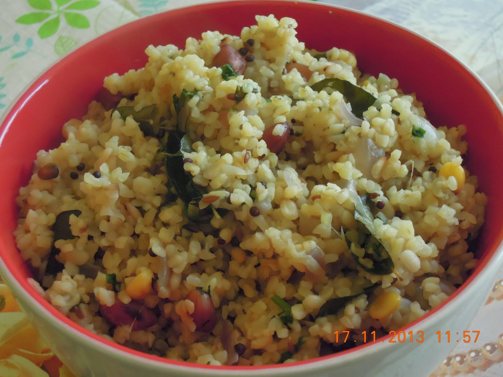 Meri Rasoi: South Indian Daliya/ Daliya Upma