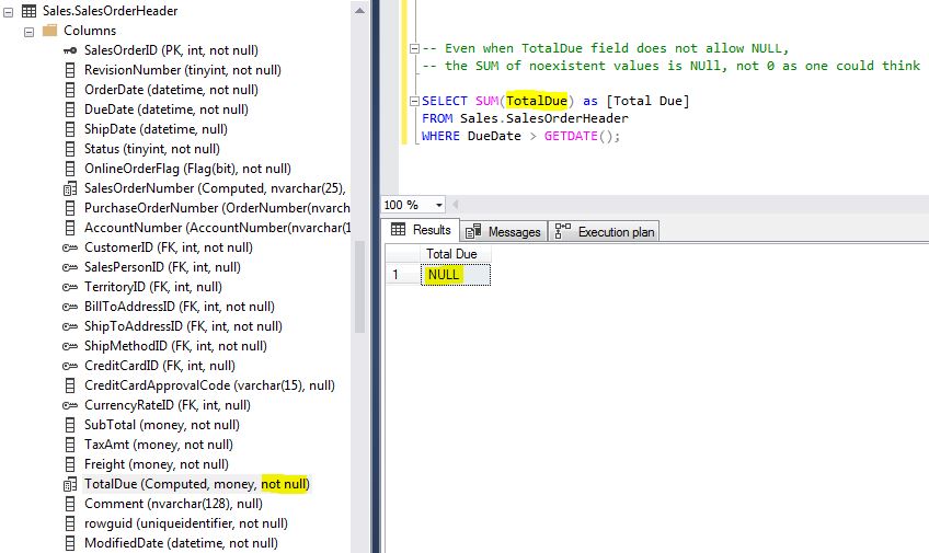 Understanding and working with NULL in SQL Server – SQLServerCentral Understanding and working with NULL in SQL Server – SQLServerCentral
