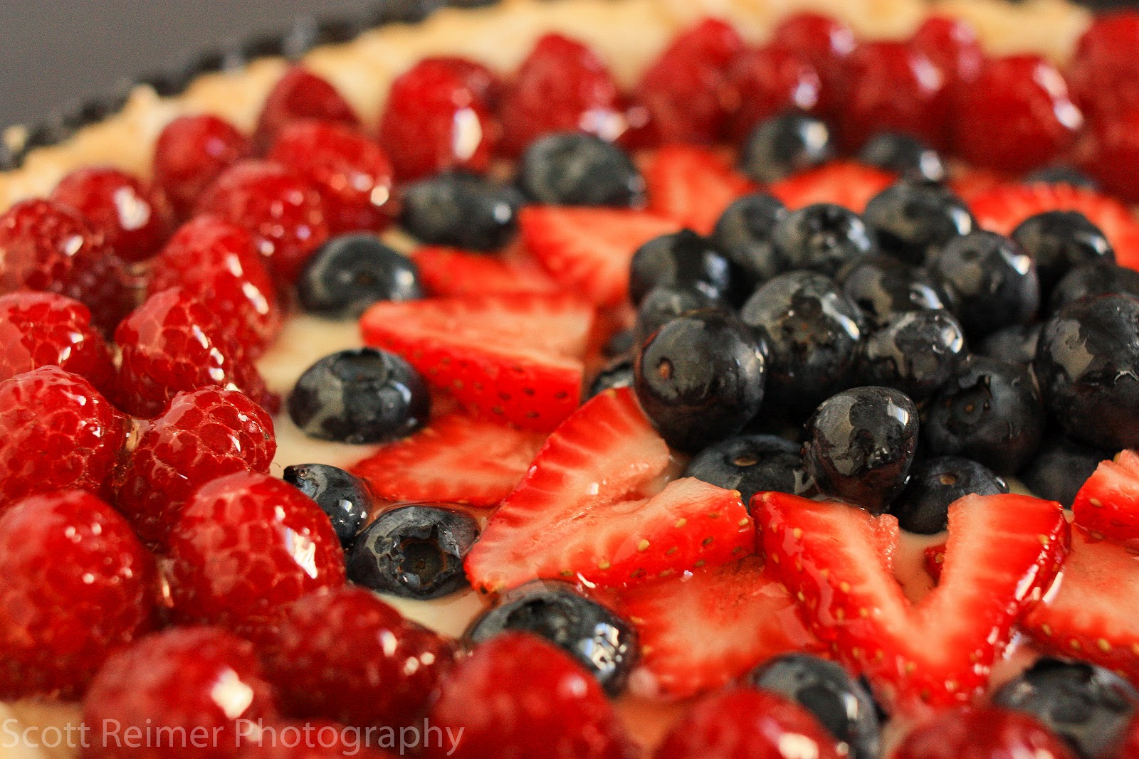 Joie Patisserie: Summer Berry Flan