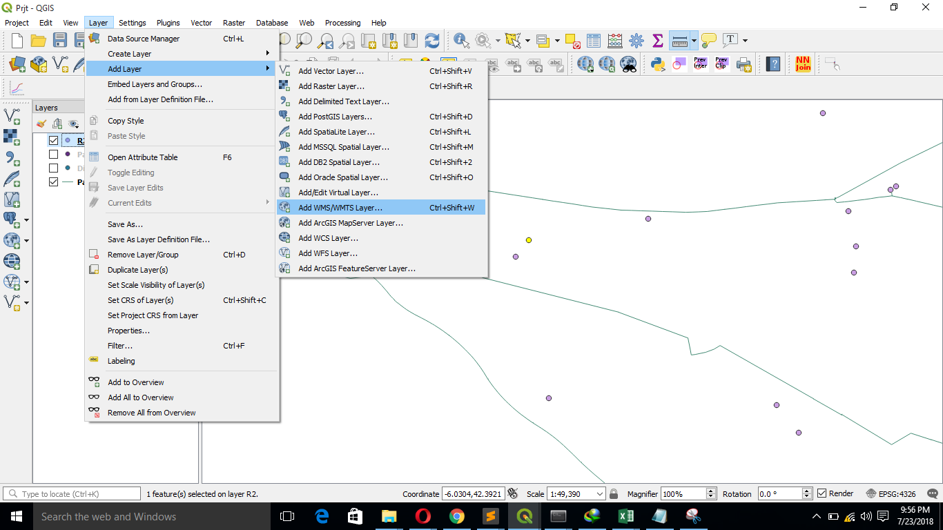 Geospatial Solutions Expert: GIS Base map with Web Map Service (WMS)