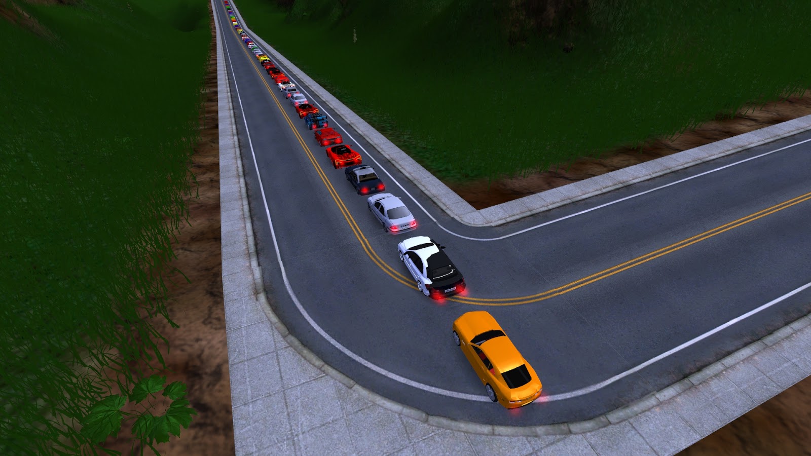 3DWorld: Car Path Planning and Navigation Within a City