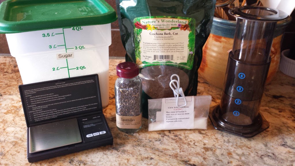 Vivacious Viands : Tonic Syrup