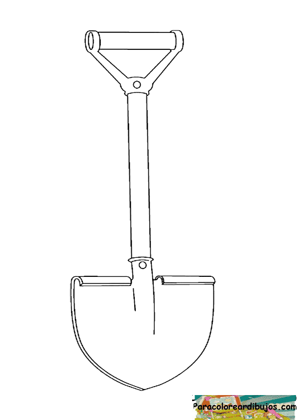 Dibujos para colorear de palas - Imagui