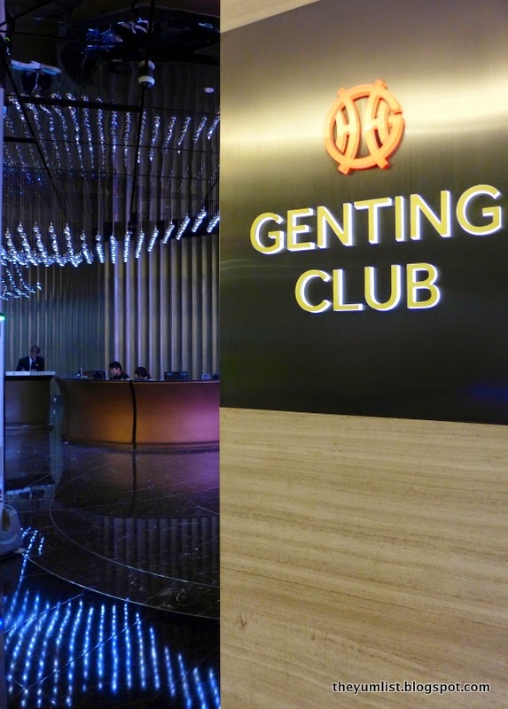 LTITUDE, MIGF Menu, Genting Club, Resorts World Genting - The Yum List