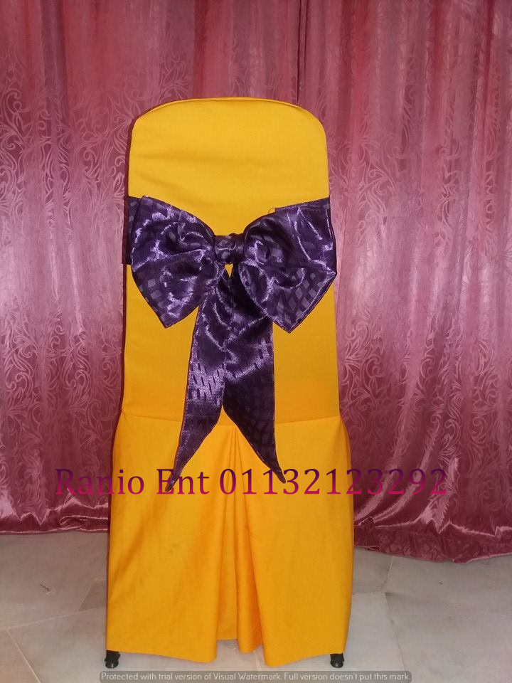 Sewa Sarung Kerusi Plastik dan Banquet - Rania Canopy Rental