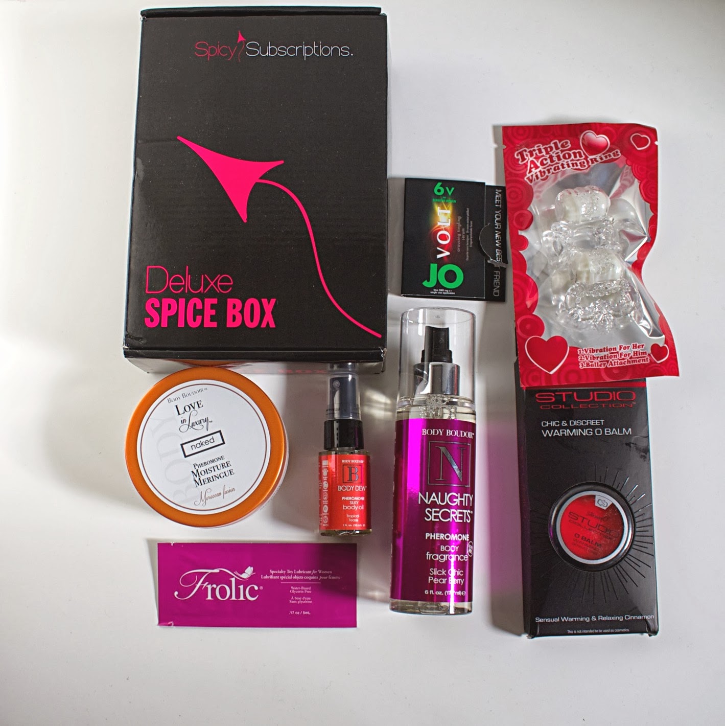 Tickled Pink in the Rain: Spicy Subscriptions Deluxe Spice Box Review